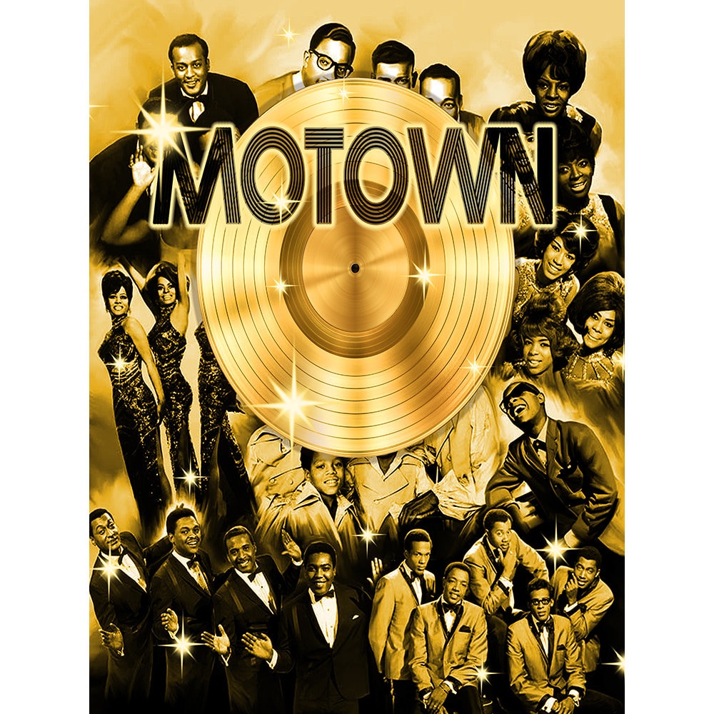Motown Gold Event Backdrop Banner Disco Birthday Banner and - Etsy UK