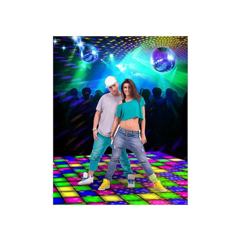 Disco Dance Backdrop, 70s Nightclub Vibe, Party Photo Booth - Etsy
