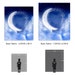 Over the Moon Photo Backdrop With Moon and Stars, Prom Dance Party ...