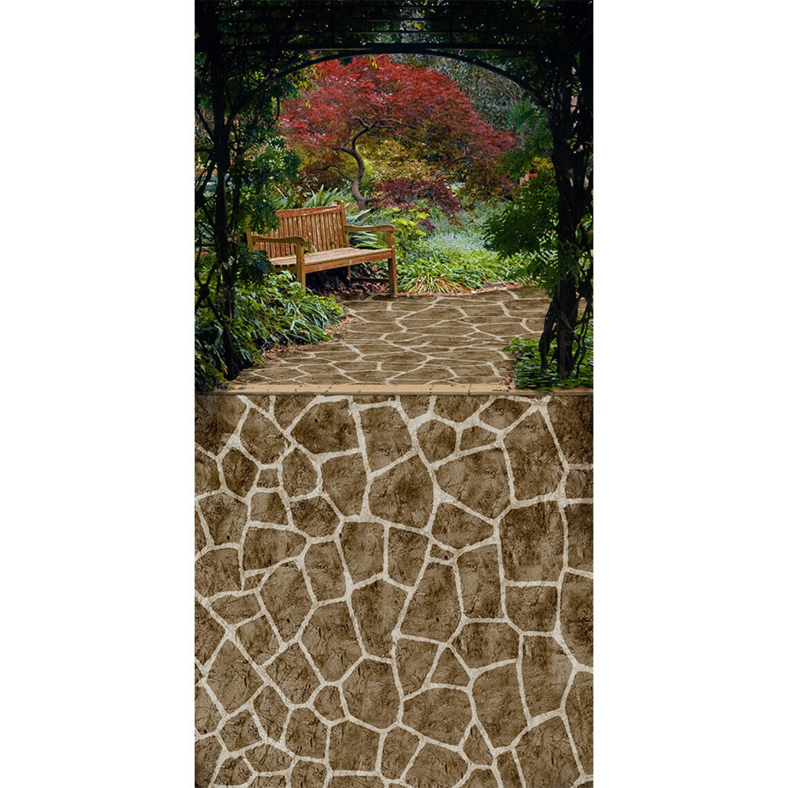 Secret Garden Park Backdrop Romantic New York Backdrop | Etsy