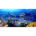 Atlantis Backdrop With Sharks, Sunken Treasure, Under the Sea, a ...