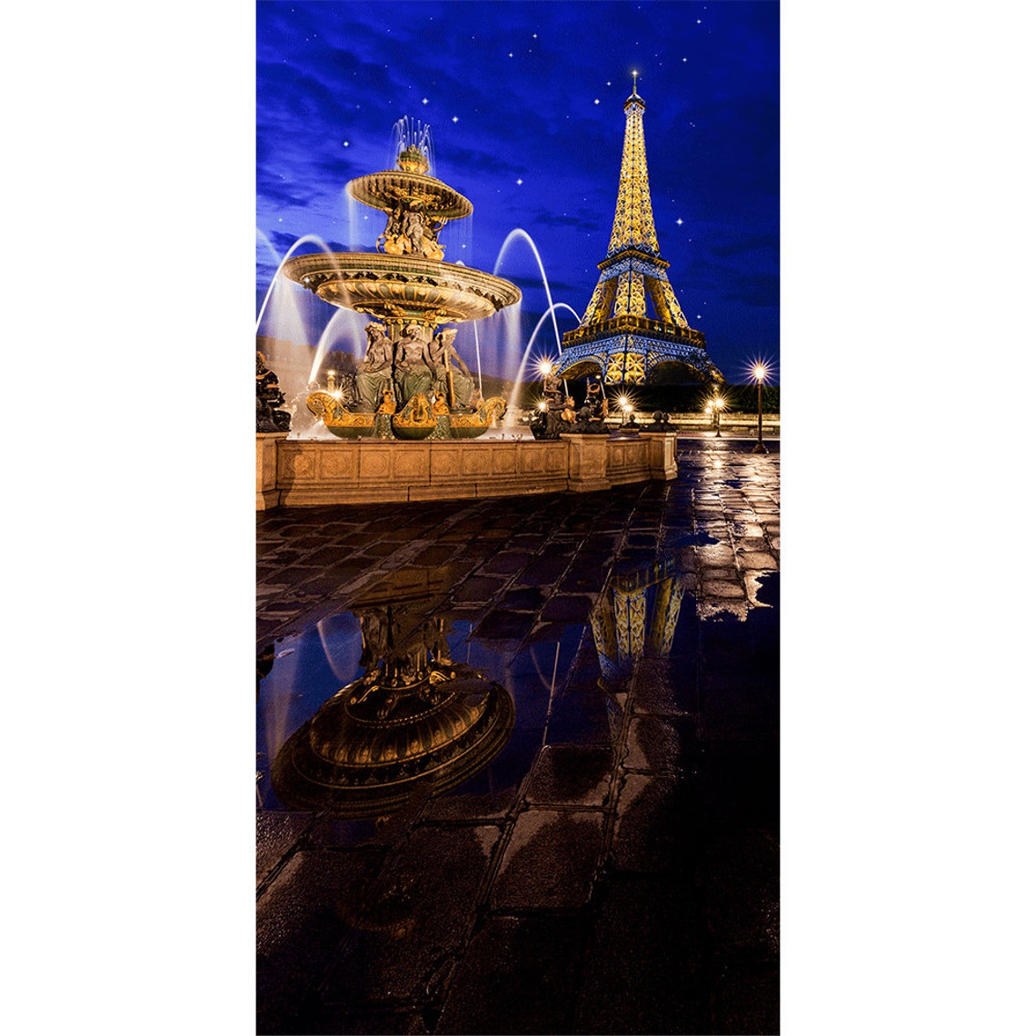 Paris Fountain Wedding Backdrop Photo Booth Parisian | Etsy