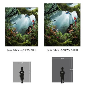 Jungle Book Backdrop, Tiger, Tarzan, Mowgli Photo Backdrop, Birthday ...