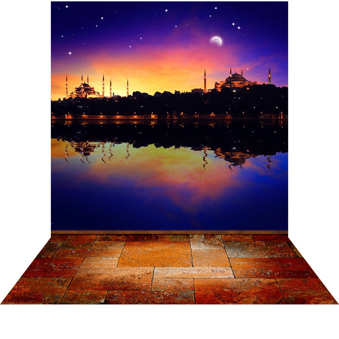 Arabian Nights Aladdin Backdrop, Prom Dance Party Decor, an Ali Baba ...
