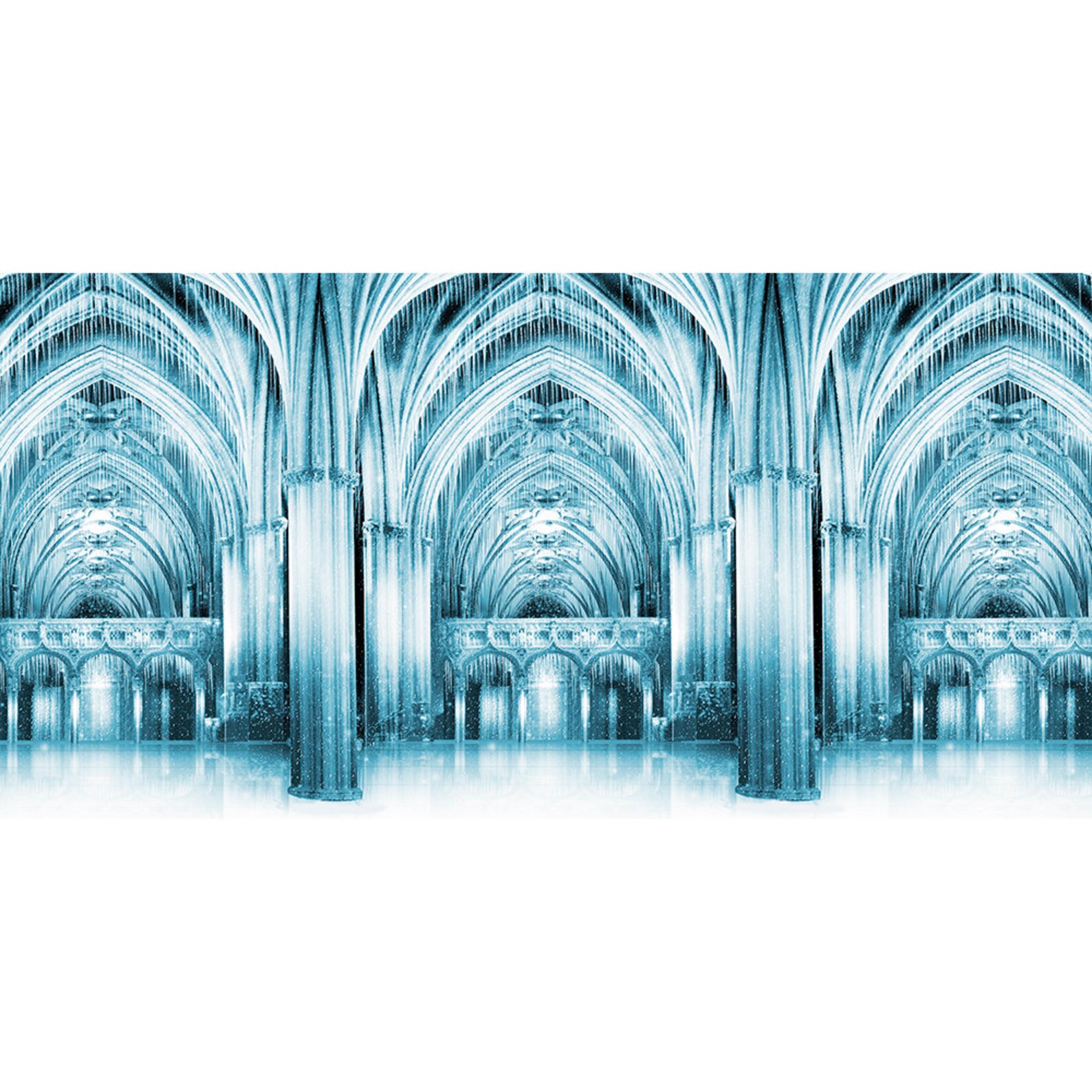 Ice Castle Backdrop, Photo Backdrop, Birthday Party Backdrop, Party ...