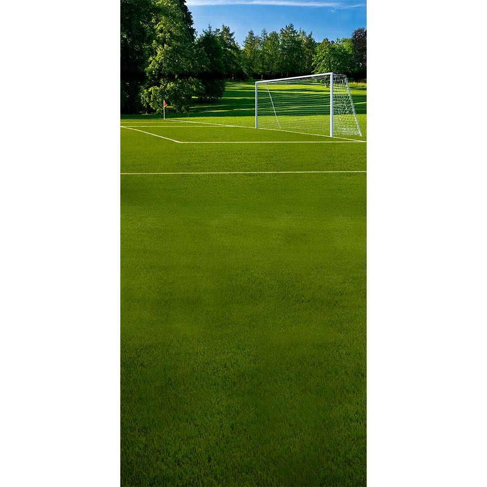 Soccer Park Backdrop Football Field Backdrop Goal Post - Etsy