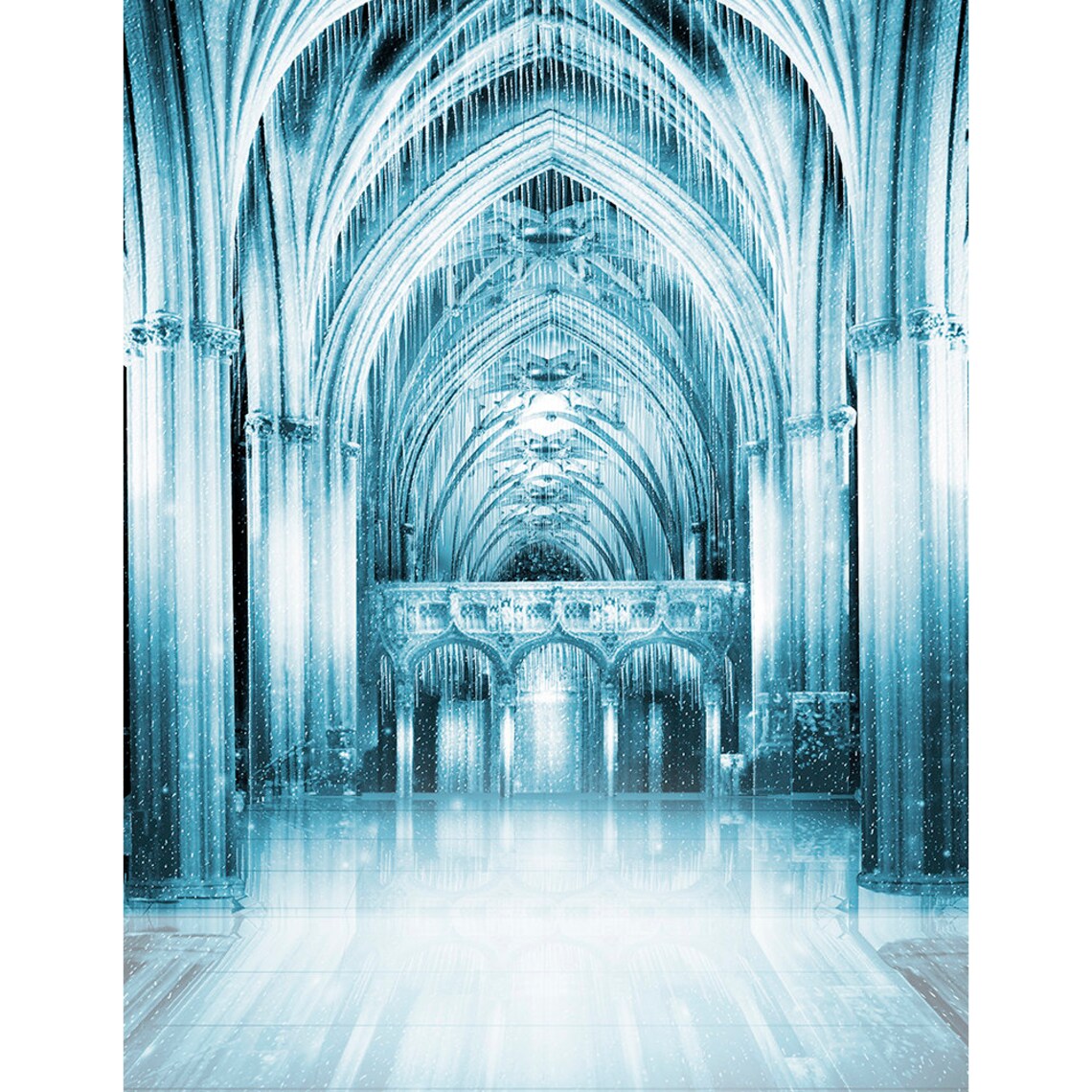 Ice Castle Backdrop Photo Backdrop Birthday Party Backdrop - Etsy