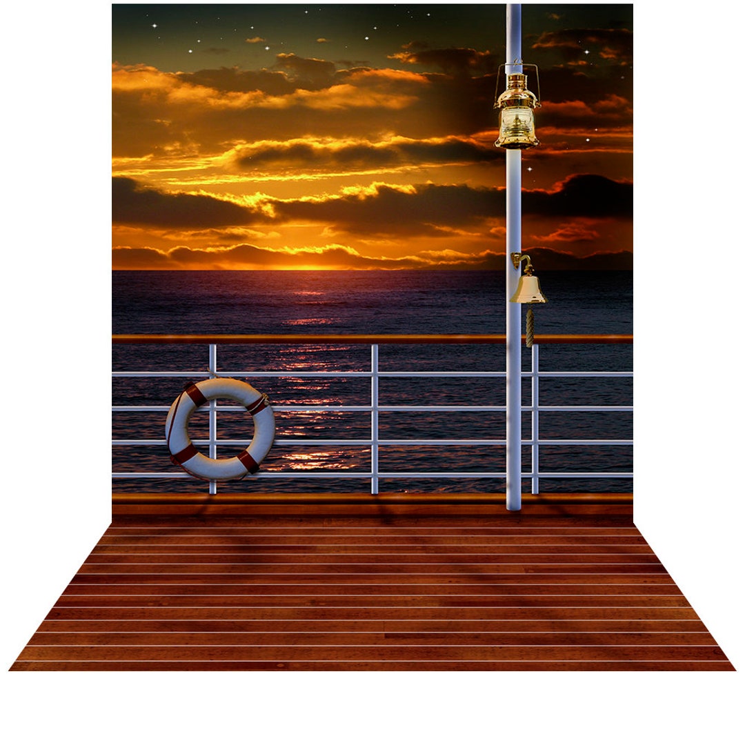 USS Romance Event Backdrop, Cruise Photo Booth, Destination Banner, Bon ...