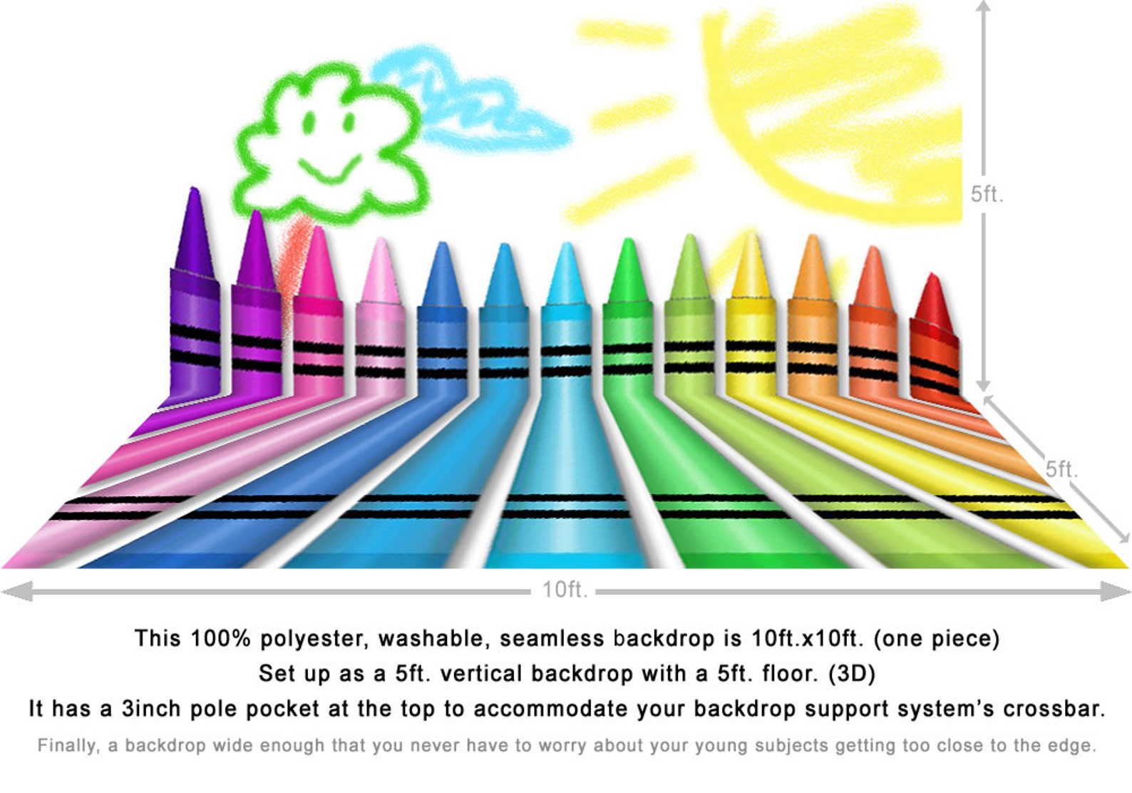 Crayons Coloring Smiling Sun Happy Art Class School - Etsy