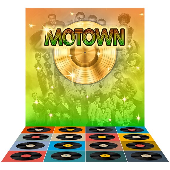 Motown Celebration Event Backdrop Banner Disco Birthday - Etsy
