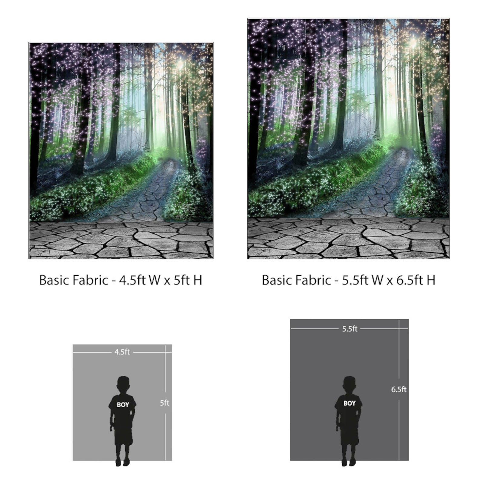 Enchanted Forest Outdoor Wedding Backdrop, Photo Booth, Twilight Fairy ...