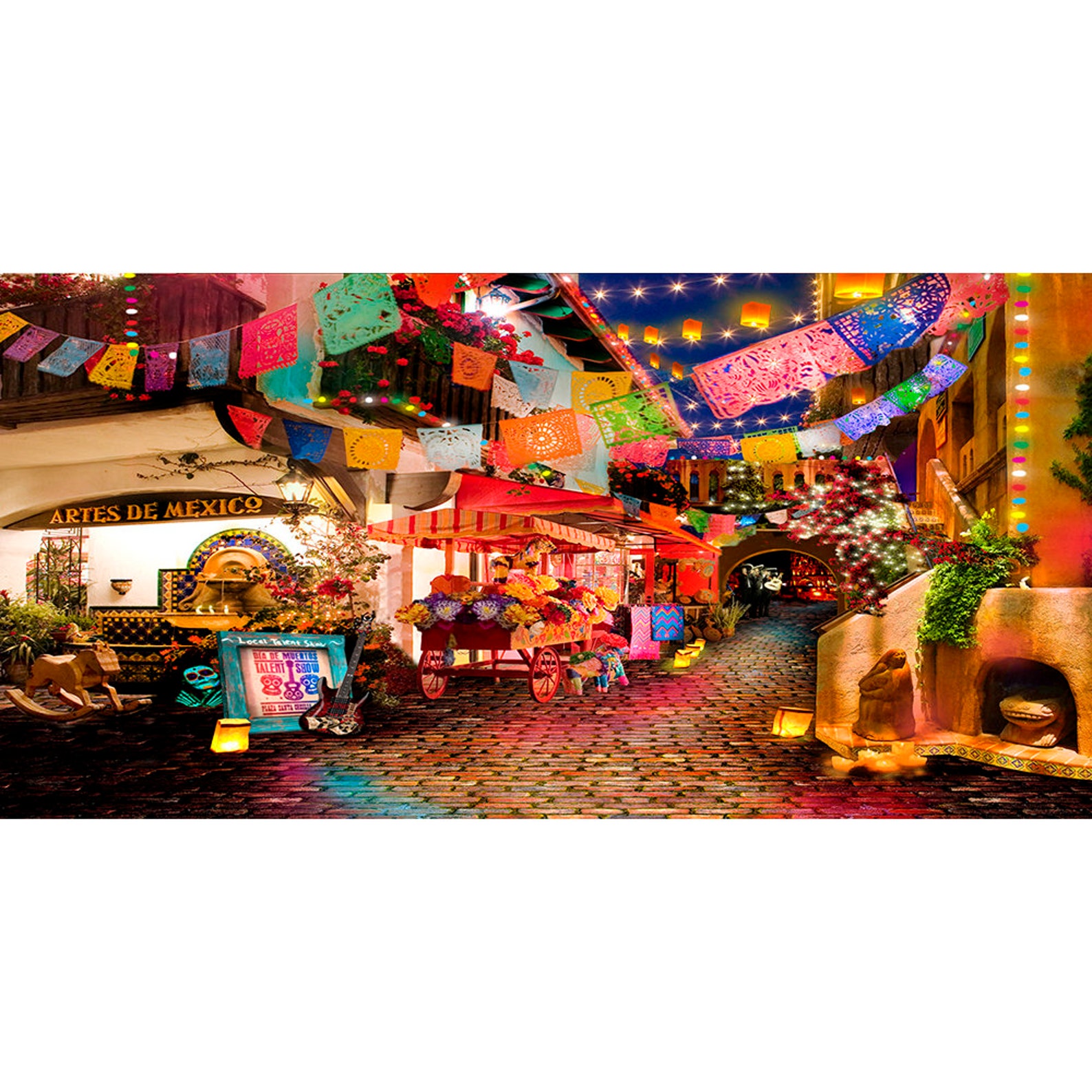 Cinqo De Mayo, Mexican Celebration, Fiesta Fun, Latino Party Backdrop ...