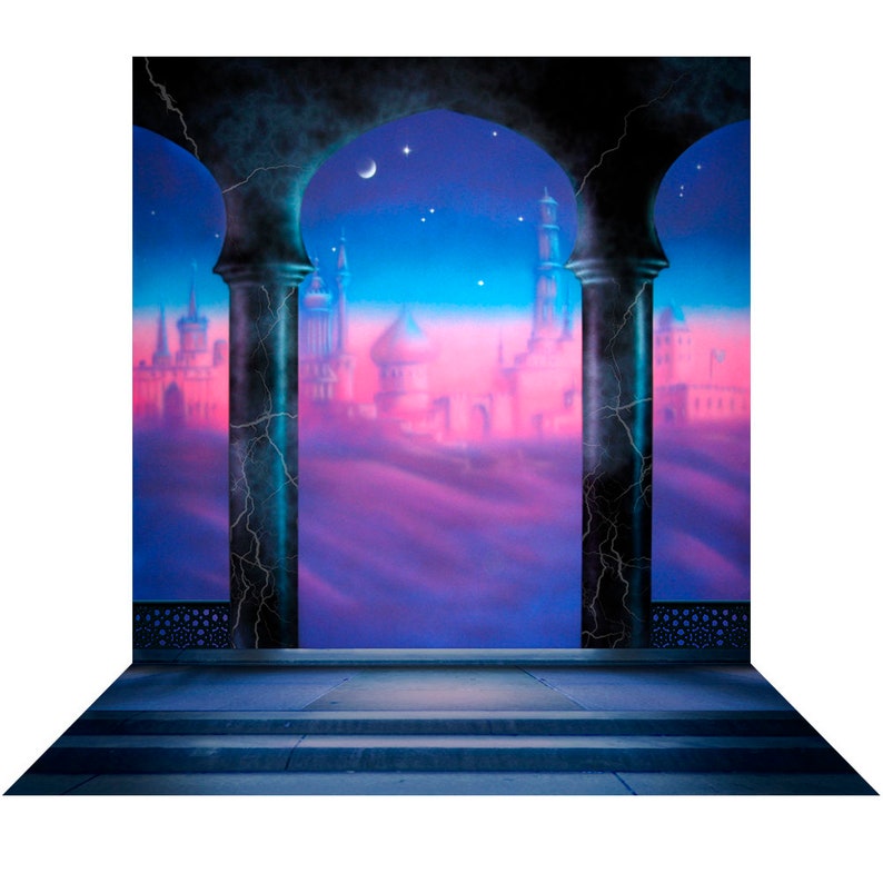 Aladdin Balcony Birthday Photo Backdrop Jasmine Balcony - Etsy