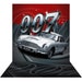 007 James Bond Aston Martin DB Photo Backdrop, Secret Agent Party ...