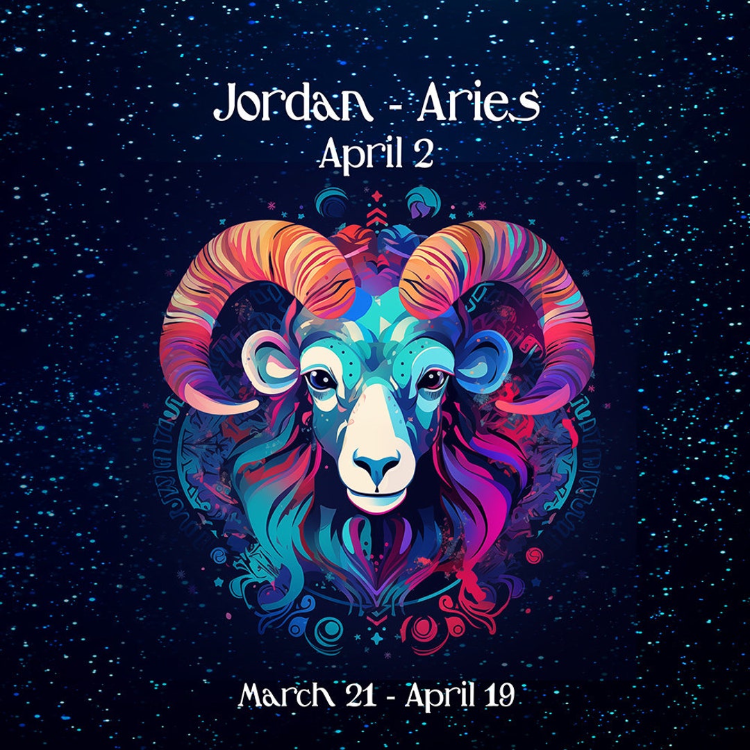 Aries Sign Backdrop, Birthday Backdrop, Personalized Zodiac Party Decor ...