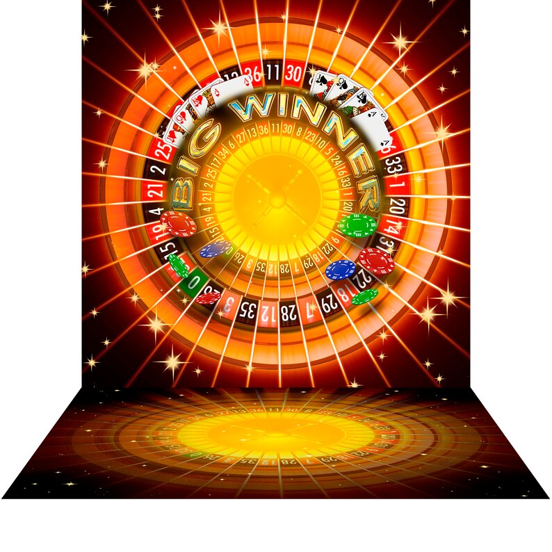 Casino Night Theme Party Backdrop Photo Booth Fundraiser - Etsy