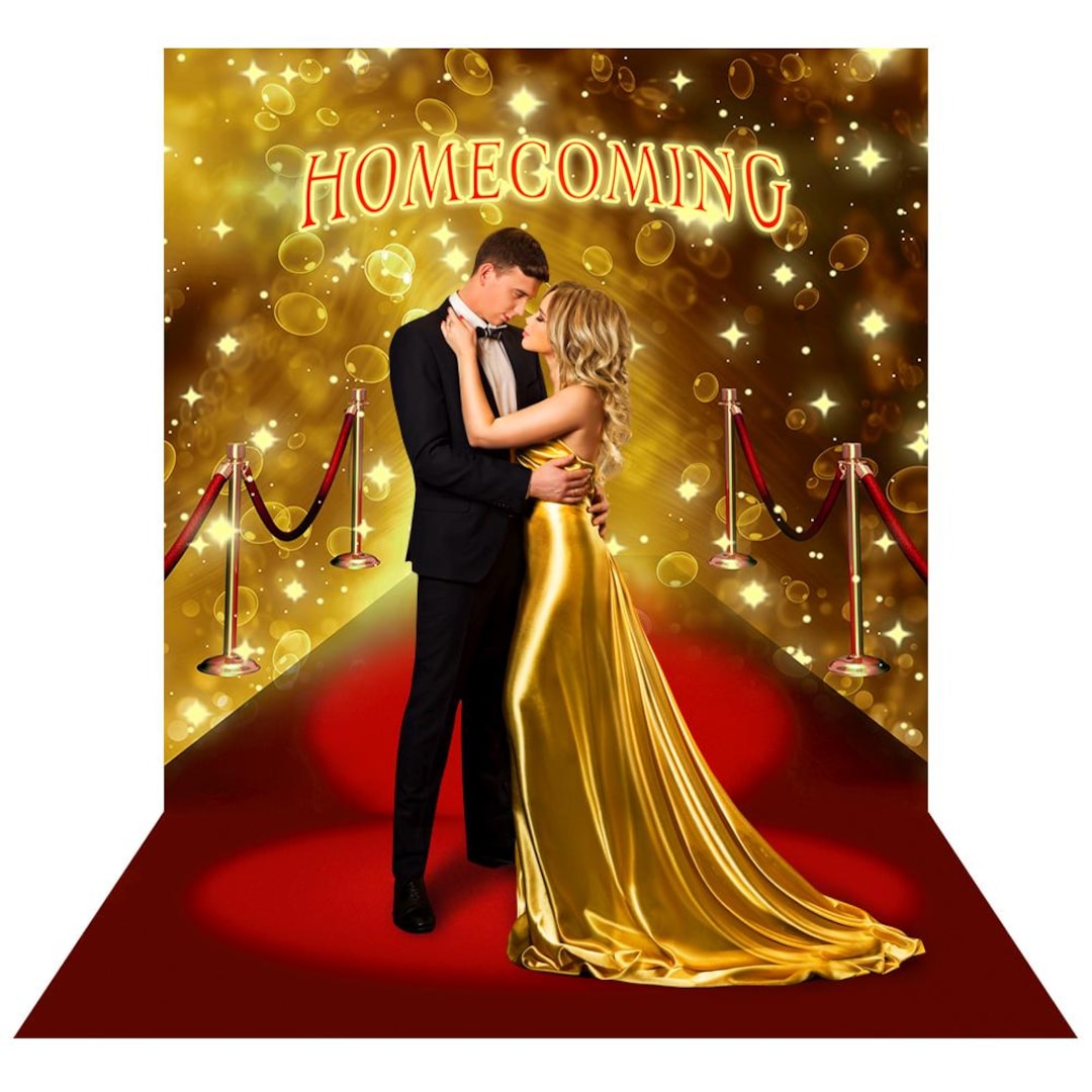 Homecoming Red Carpet Photo Backdrop, School Dance Party Decor, VIP ...