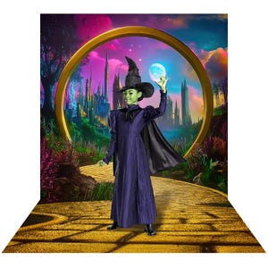 Wicked Backdrop: Emerald City Theatrical Fabric Banner - Etsy