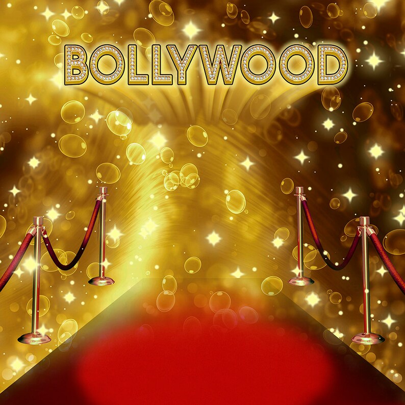 Bollywood Red Carpet Photo Backdrop: Indian Party Decoration - Etsy