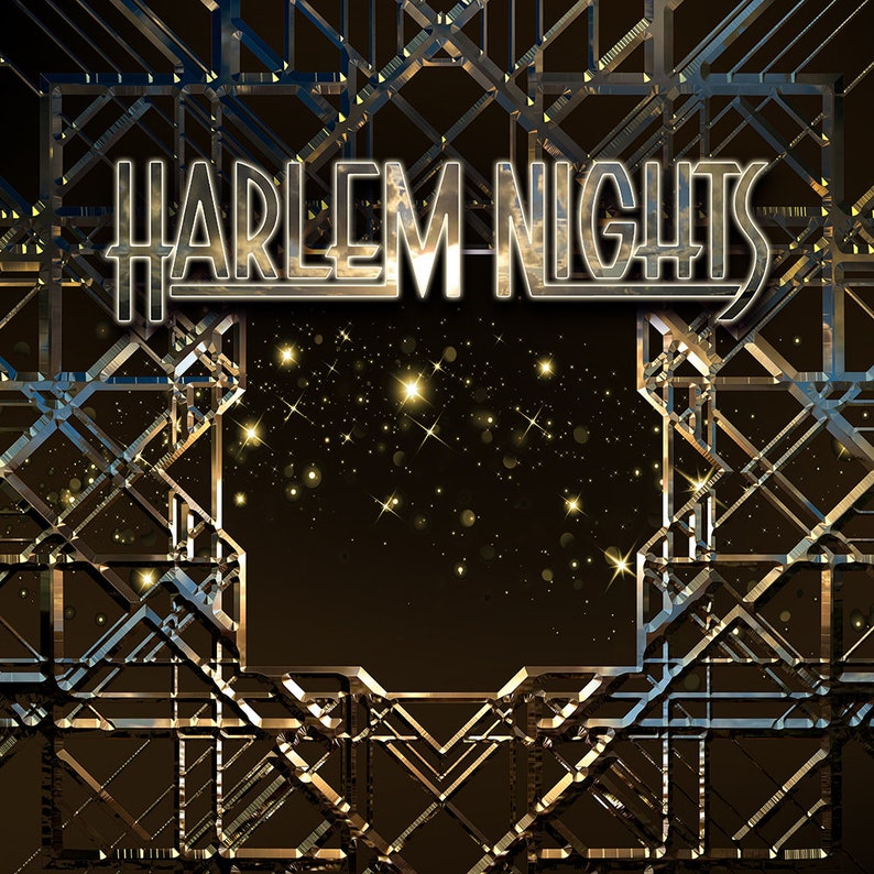 Harlem Nights Prom Photo Booth Backdrop Prop, Prom Decor, Party ...