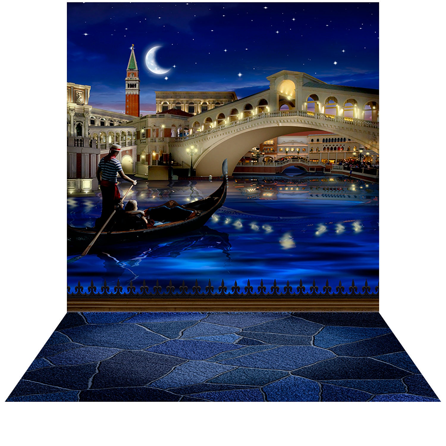 Venice Backdrop, Gondola Photo Banner, Homecoming and Prom, Italian ...
