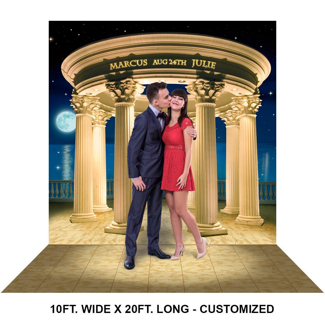 Greek Wedding Backdrop, Reception Photo Booth, Colonnade Backdrop ...