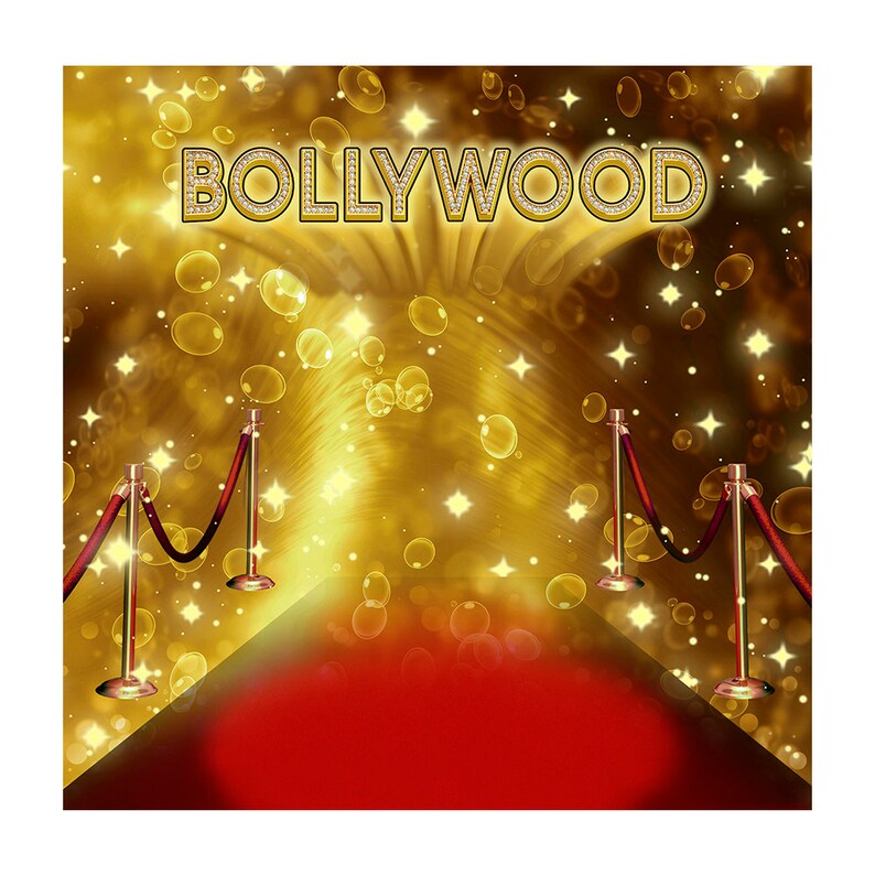 Bollywood Red Carpet Photo Backdrop: Indian Party Decoration - Etsy
