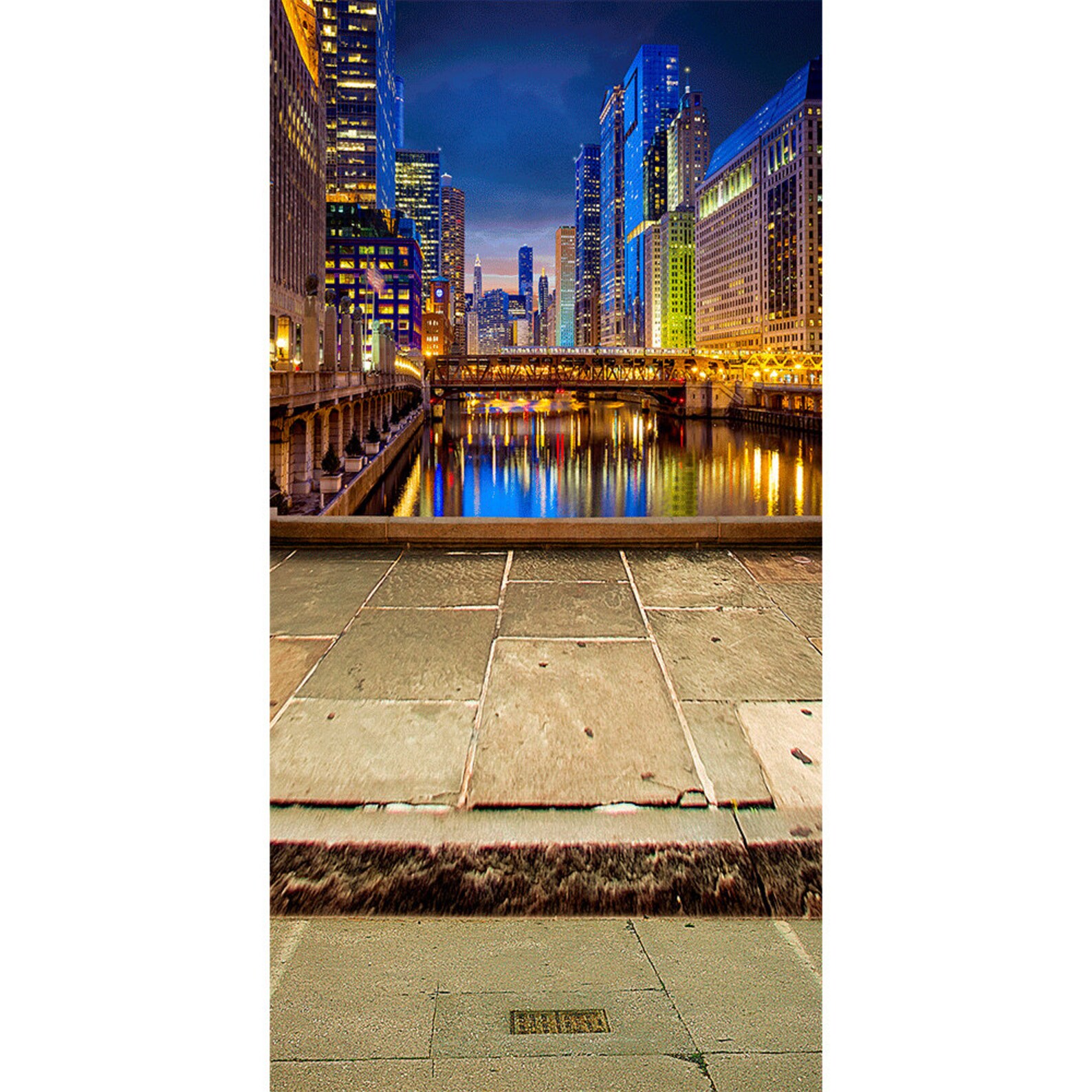 Chicago Wedding Backdrop Photo Booth City of Chicago - Etsy