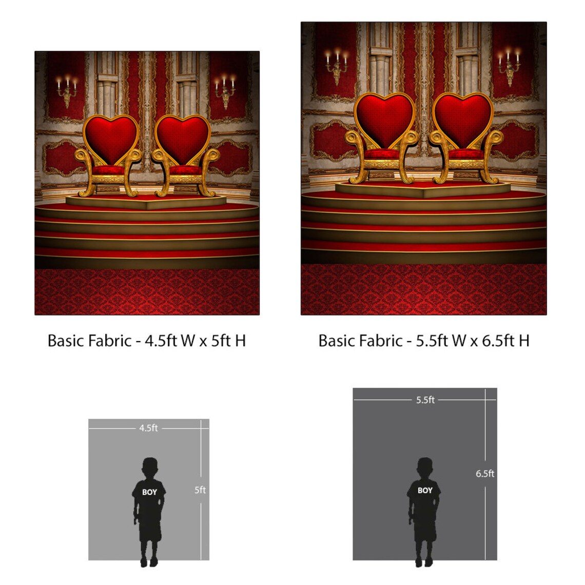 Throne of Hearts Royal Court Backdrop Photo Backdrop for - Etsy