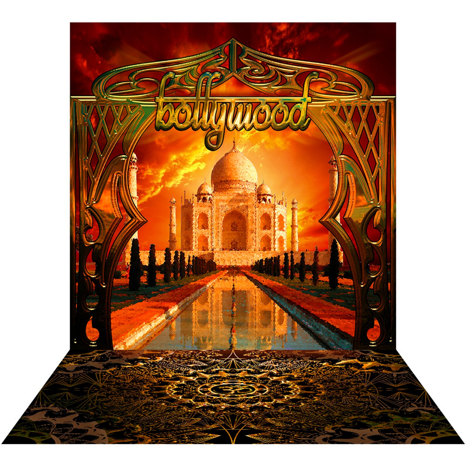 Bollywood Taj Mahal Photo Backdrop, Diwali Party Decor - Etsy