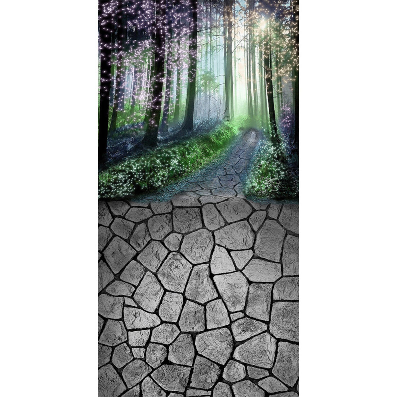 Enchanted Forest Outdoor Wedding Backdrop, Photo Booth, Twilight Fairy ...