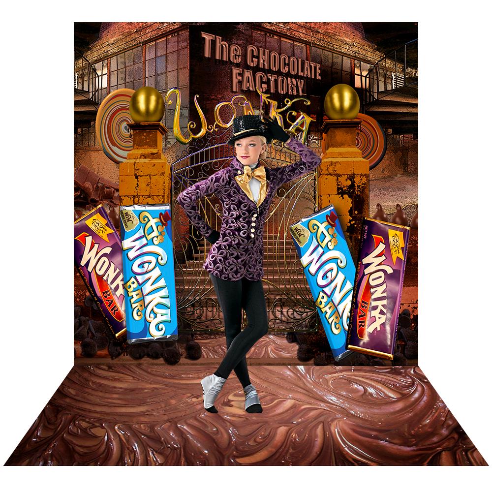 Willy Wonka Chocolate Factory, Chocolate Bars, Birthday Party Decor ...