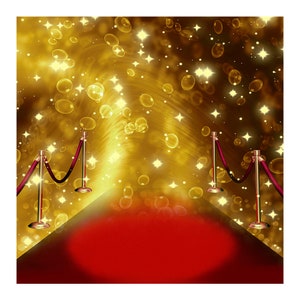 Red Carpet Photo Booth Proms, Party Decorations, Prom Party Backdrop ...