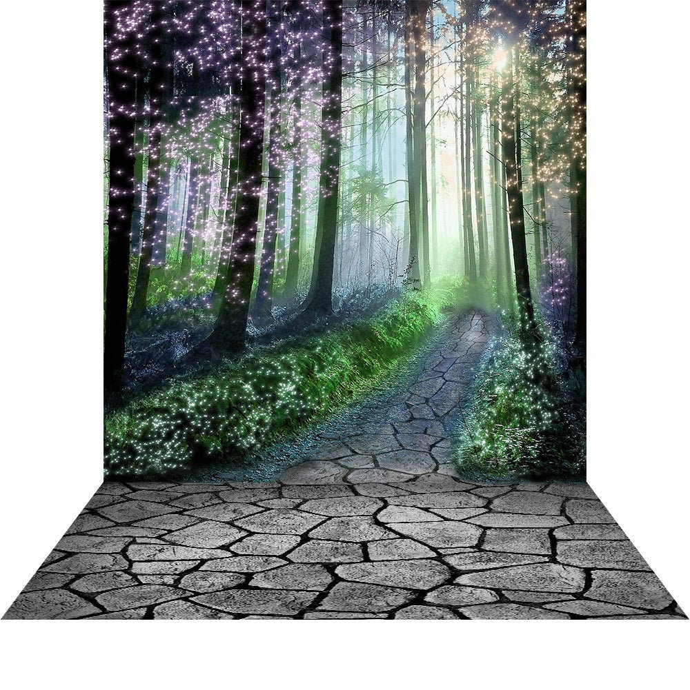Enchanted Forest Outdoor Wedding Backdrop, Photo Booth, Twilight Fairy ...