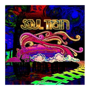 Soul Train Photo Booth Backdrop: Retro Disco Party Banner - Etsy