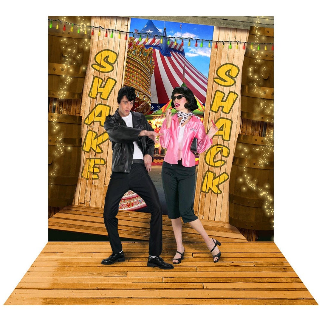 Shake Shack Backdrop, Grease, Happy Days, Riverdale Theme, Sockhop, 50s ...