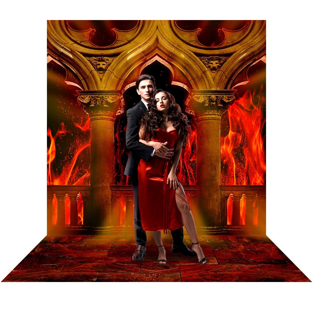 Flame, Dante's Inferno, Fire Backdrop, Heat, Red Hot, Prom, School ...