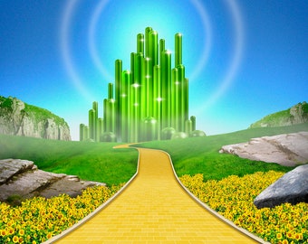 Wizard Of Oz Emerald City Background