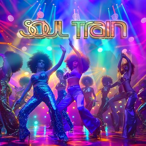 Soul Train Party Decorations, Photo Backdrop, Disco Birthday Banner and ...