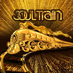 Soul Train Birthday Backdrop: Gold Retro Theme Party Photo Booth - Etsy