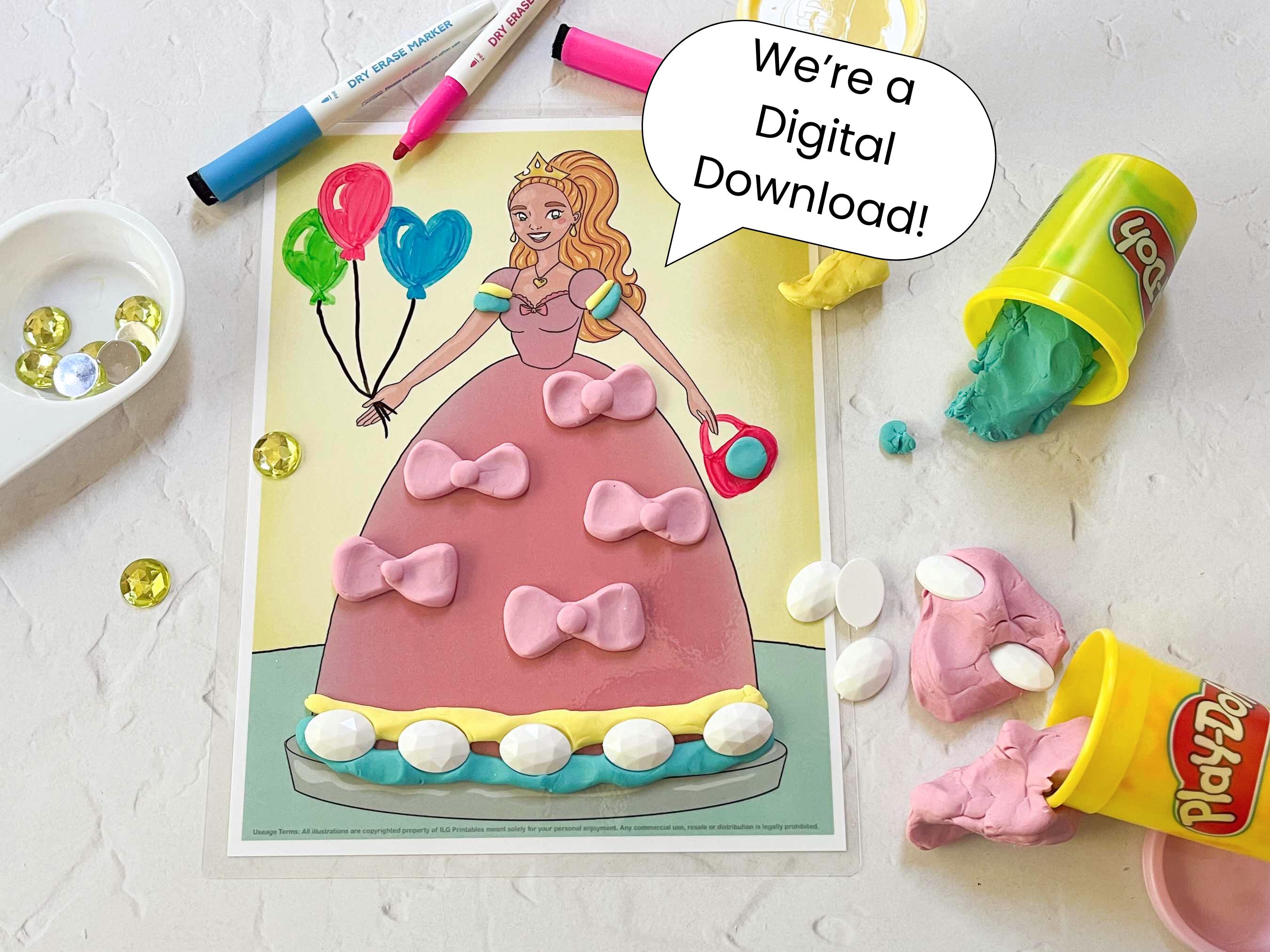 CAKES PLAYDOUGH MATS Play Dough Play Doh Playdoh Printable Activities ...