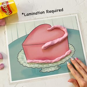 CAKES PLAYDOUGH MATS Play Dough Play Doh Playdoh Printable Activities ...