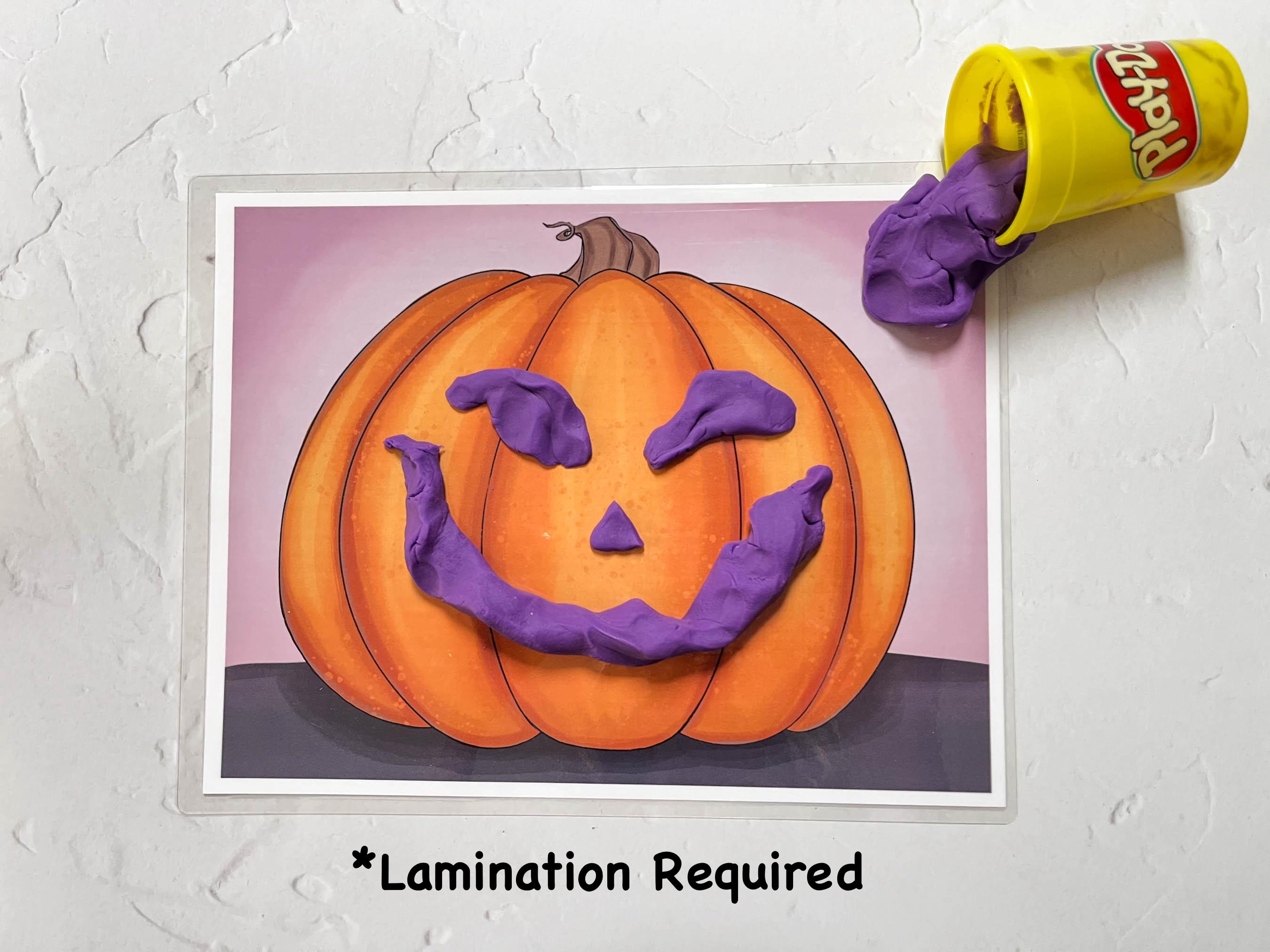 PUMPKINS PLAYDOUGH MATS Play Dough Play Doh Playdoh Printable ...