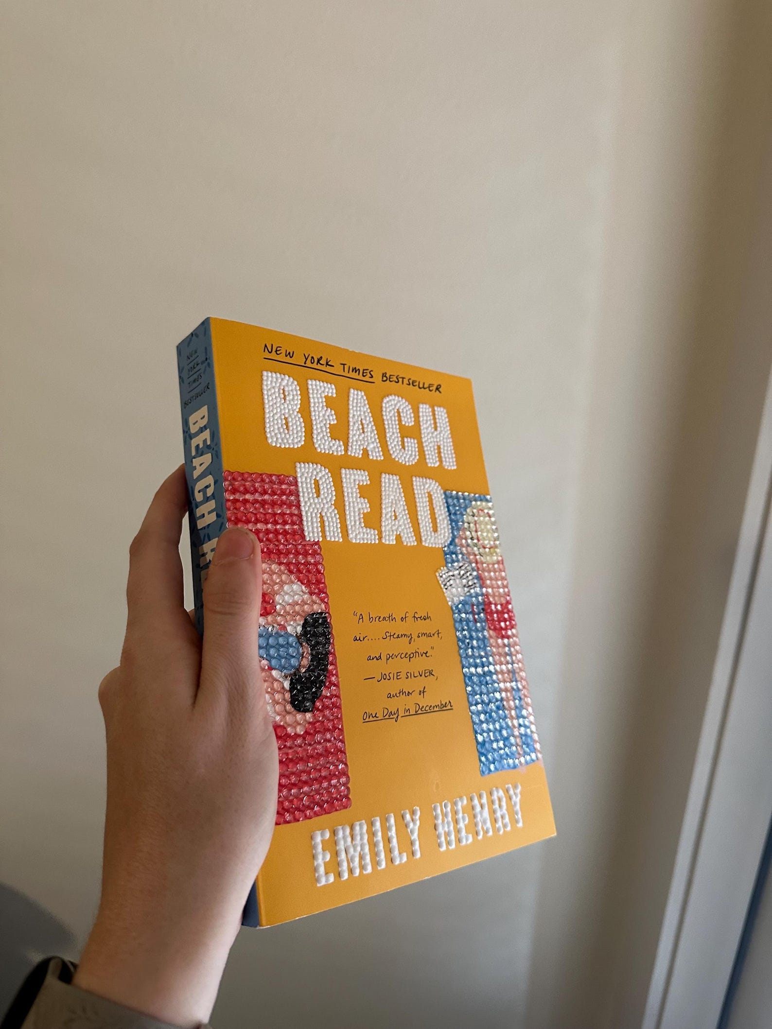 Partially Bedazzled Beach Read Book – Hand-decorated Rhinestone Cover ...