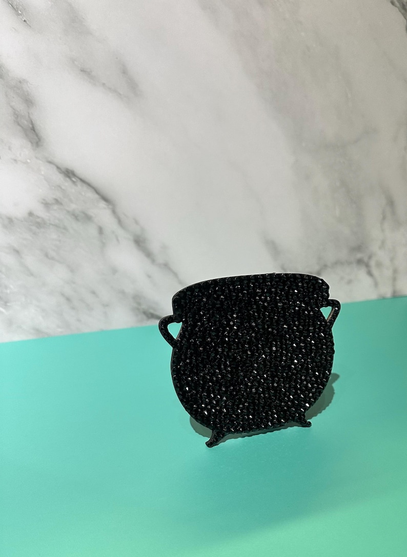 Handmade ACOTAR Cauldron Bookshelf Decor- Bedazzled Dragon Cauldron ...