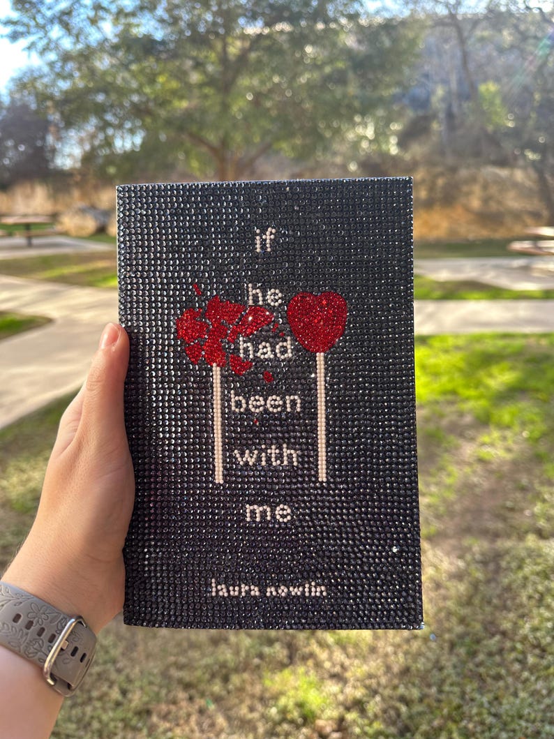 Handmade CUSTOM** Bedazzled Book Cover - Etsy