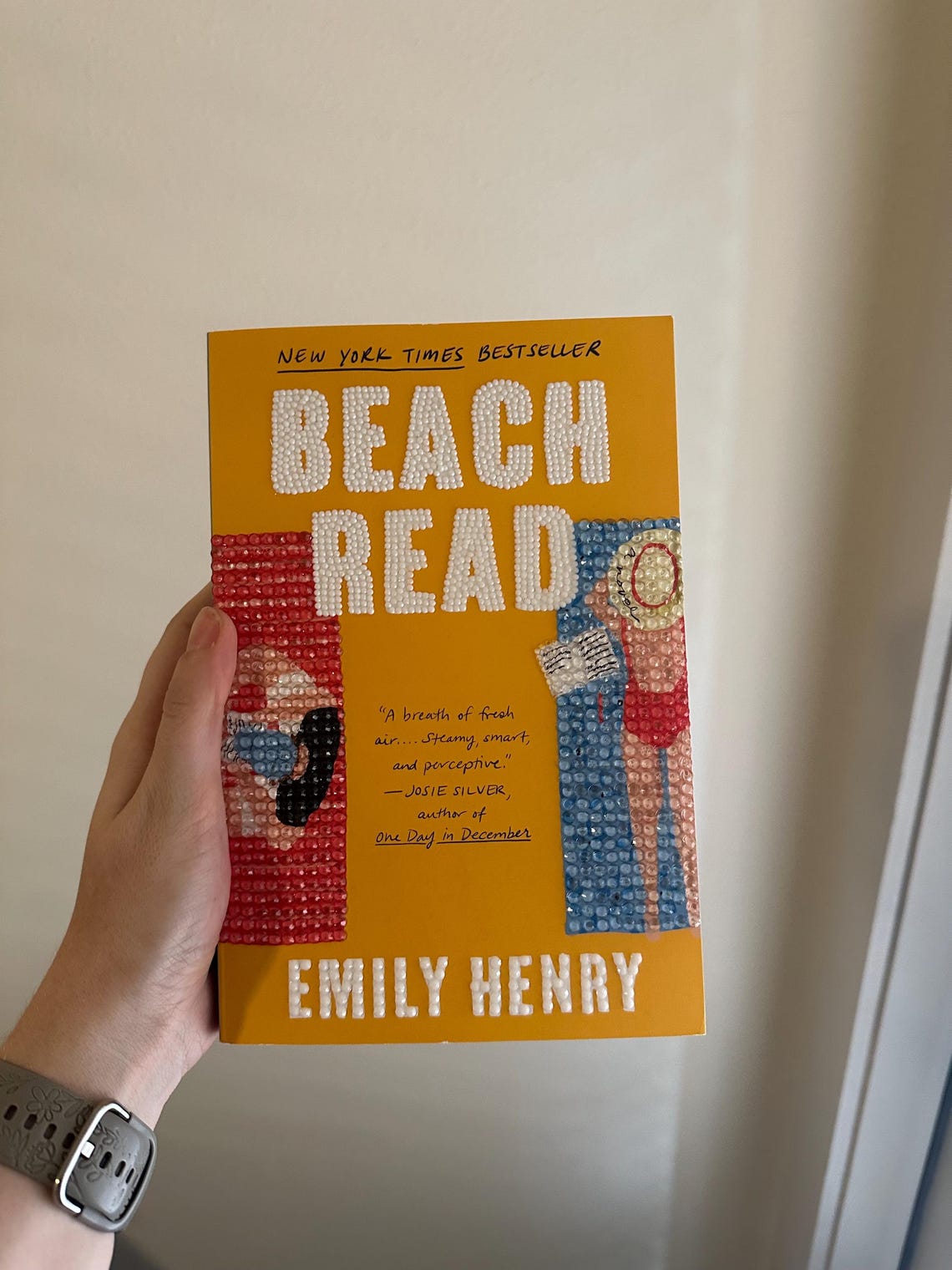 Partially Bedazzled Beach Read Book – Hand-decorated Rhinestone Cover ...