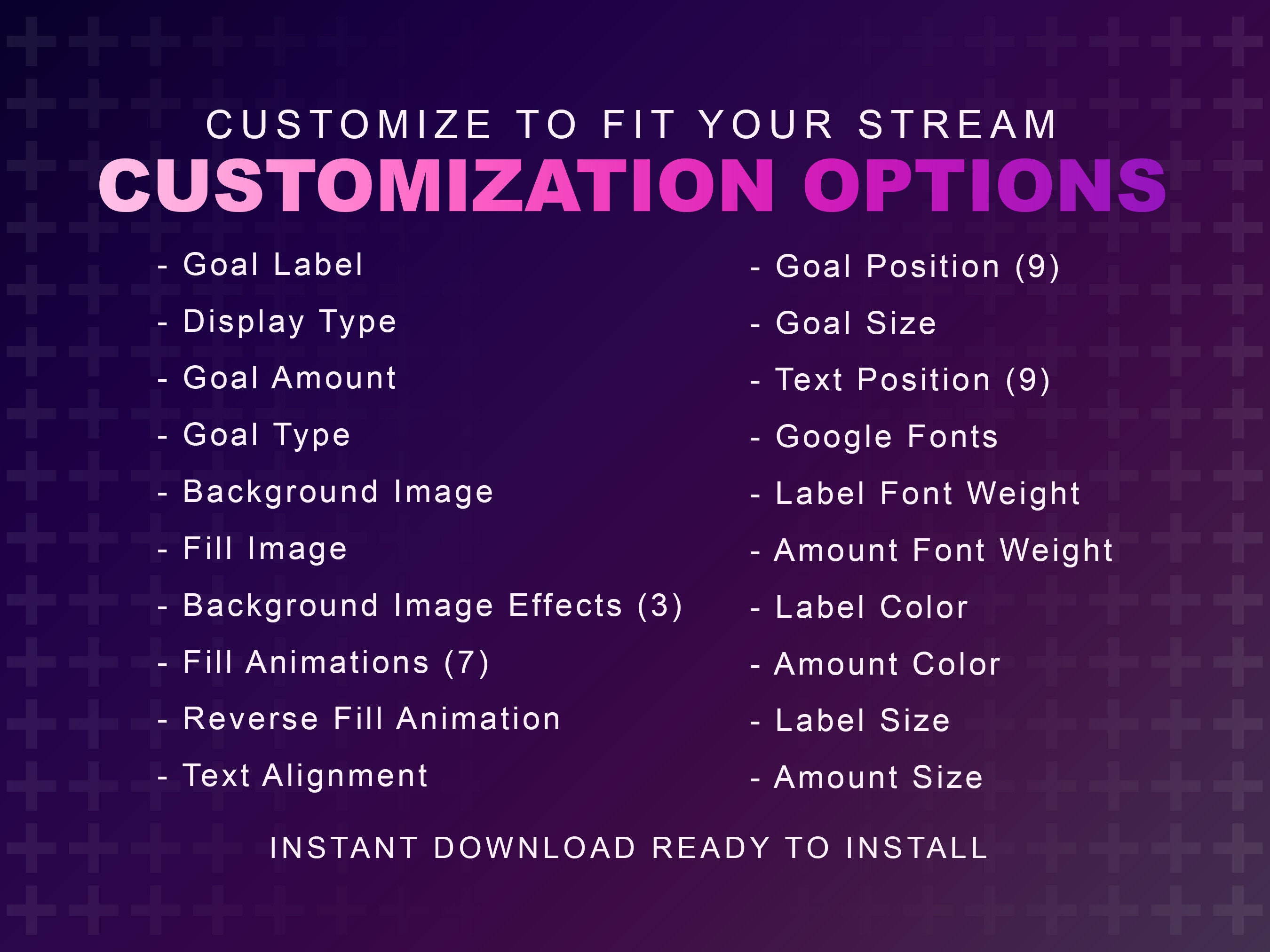 Twitch Custom Image Goal Upload Your Own Image Subscriber Donation ...