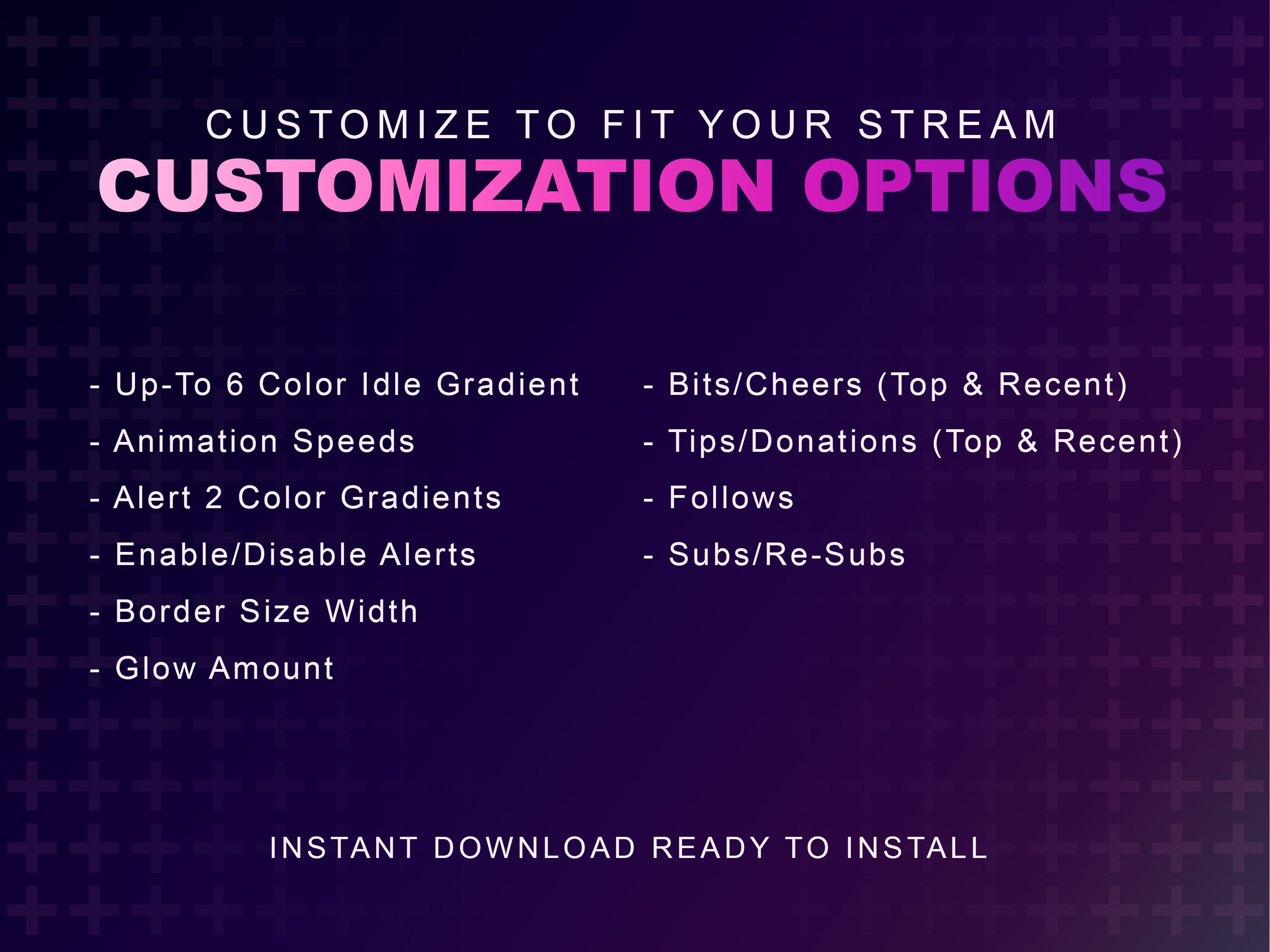 Animated Reactive Gradient Neon Facecam Border | Perfect for Live ...