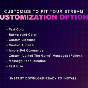 Minecraft Twitch Chat | Perfect for Minecraft Livestreams | Nostalgia ...